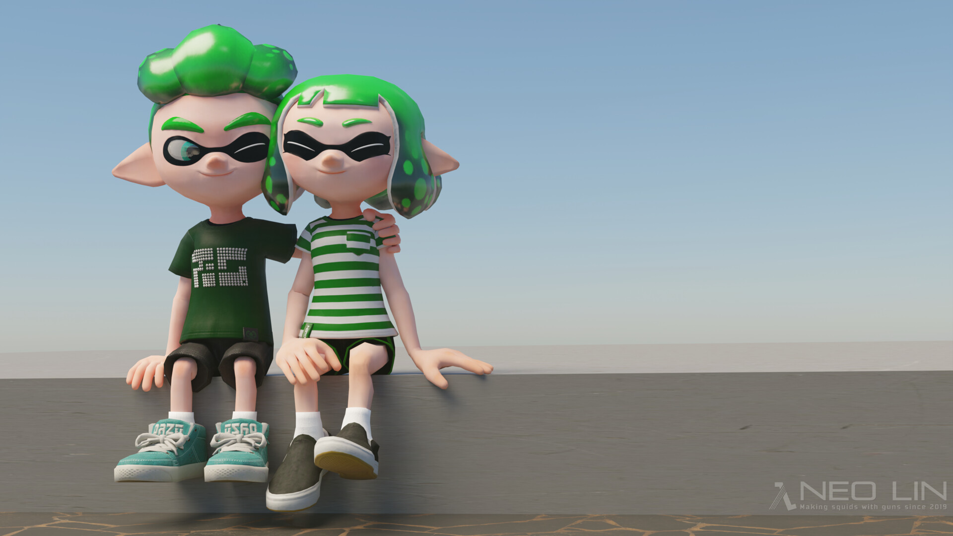 ArtStation - Siblings.🟩🟢