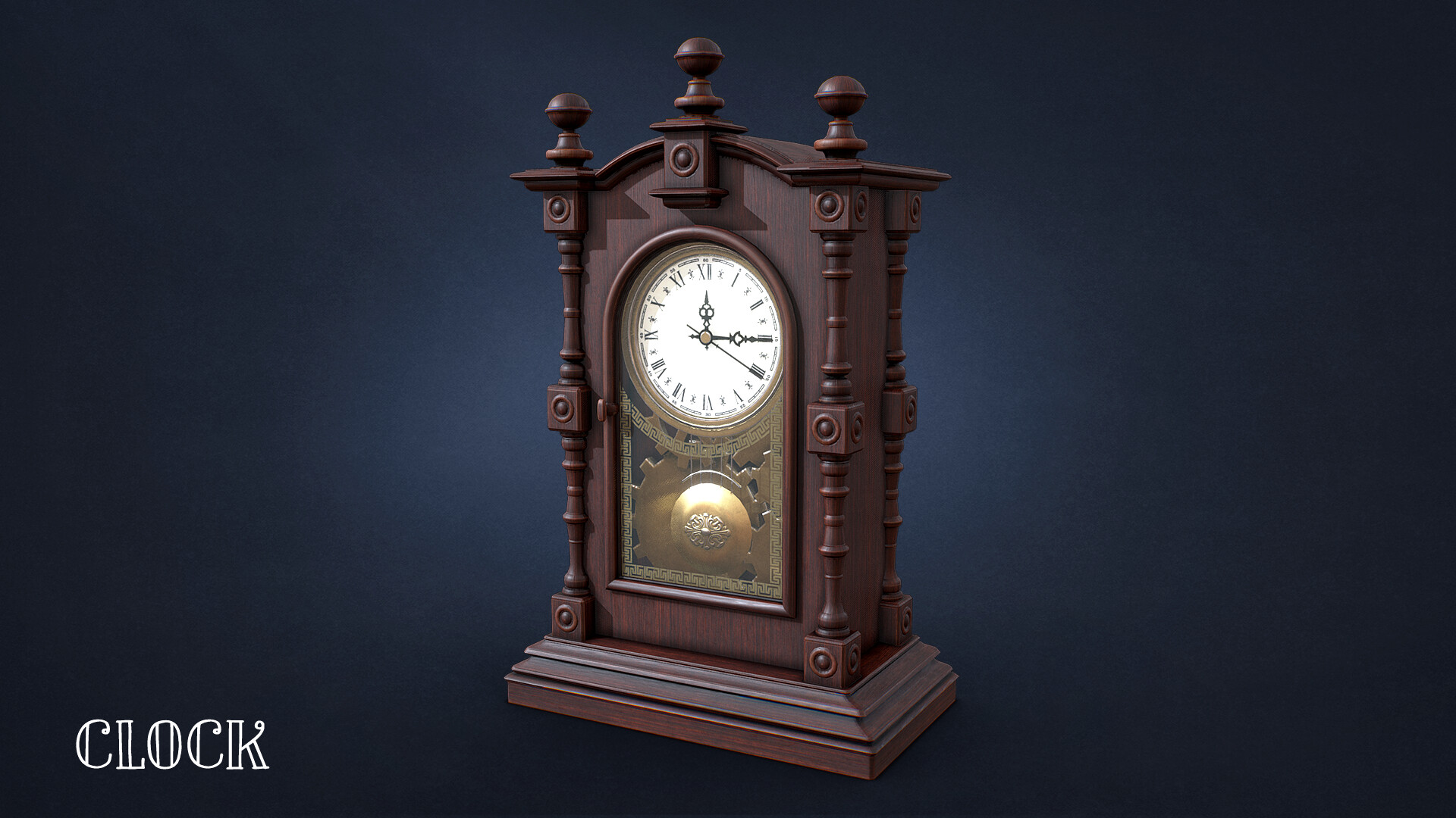 ArtStation - Victorian Clock
