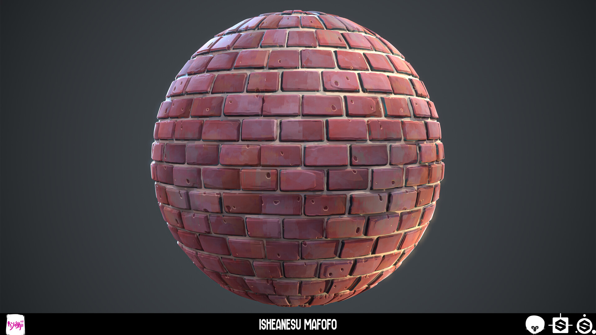 Ryoshii - Painterly Brick Texture