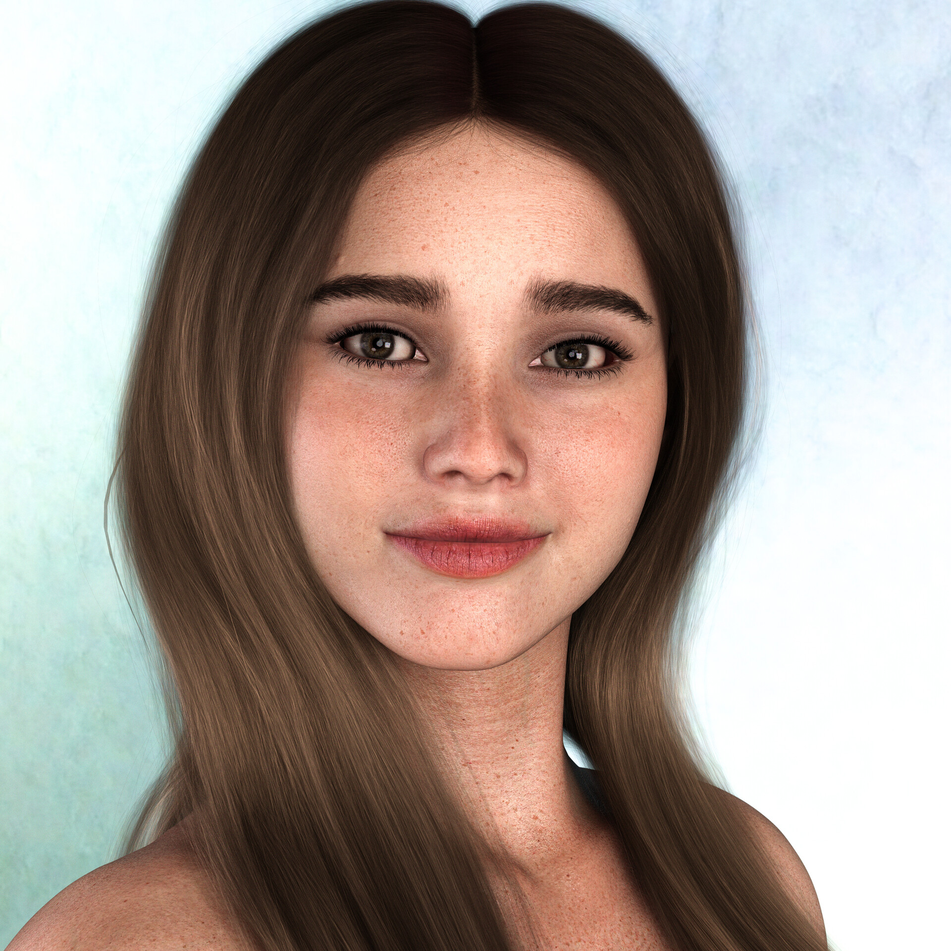 Drew Dudley - Daz Genesis 9 mixed morph / Custom 8.1 Skin