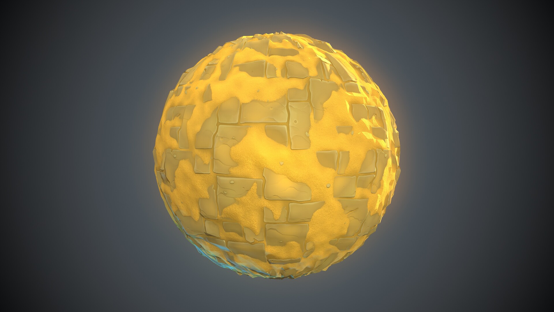 ArtStation - Stylized Desert Brick Floor