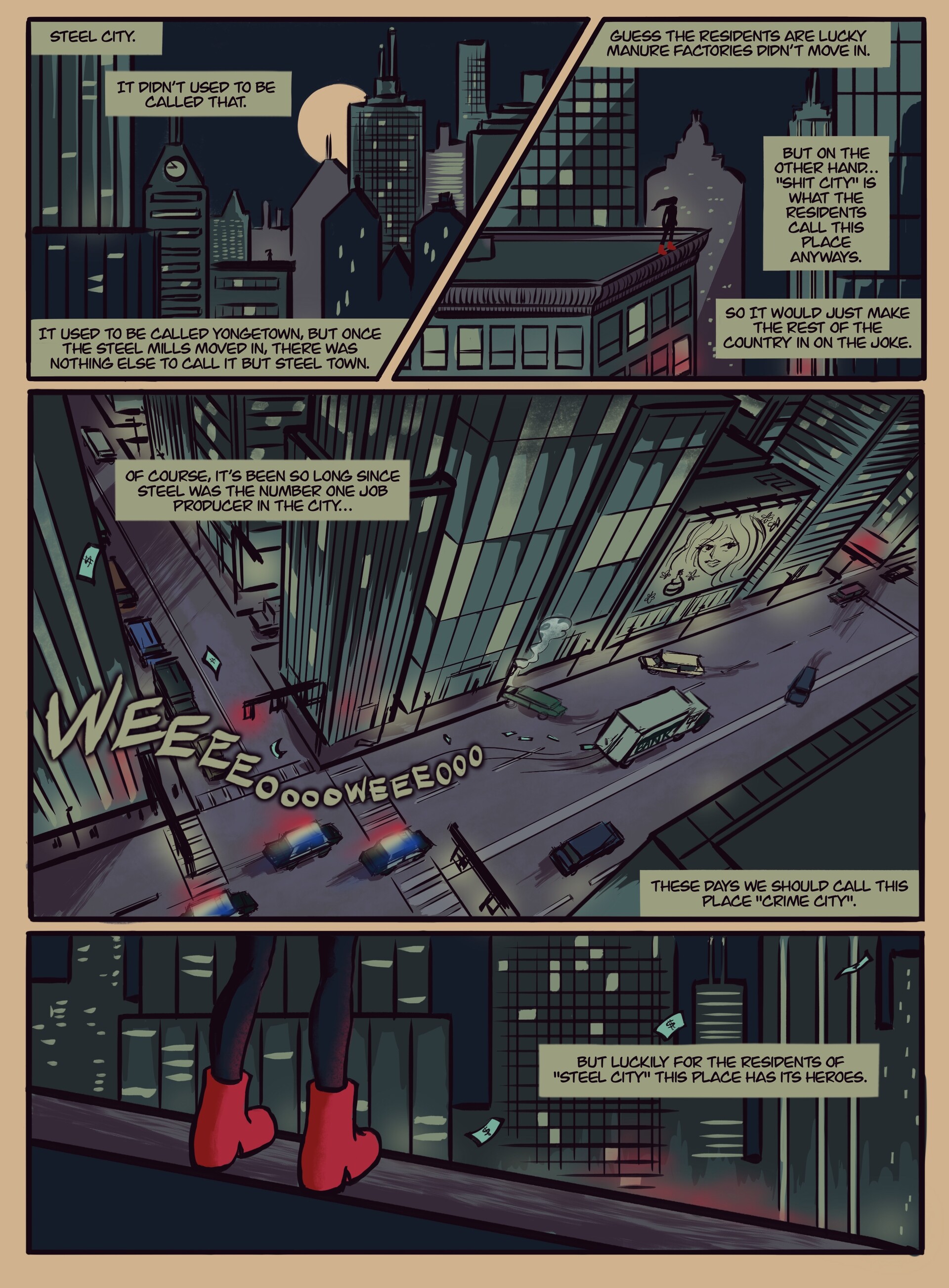 ArtStation - Comic Script Practice