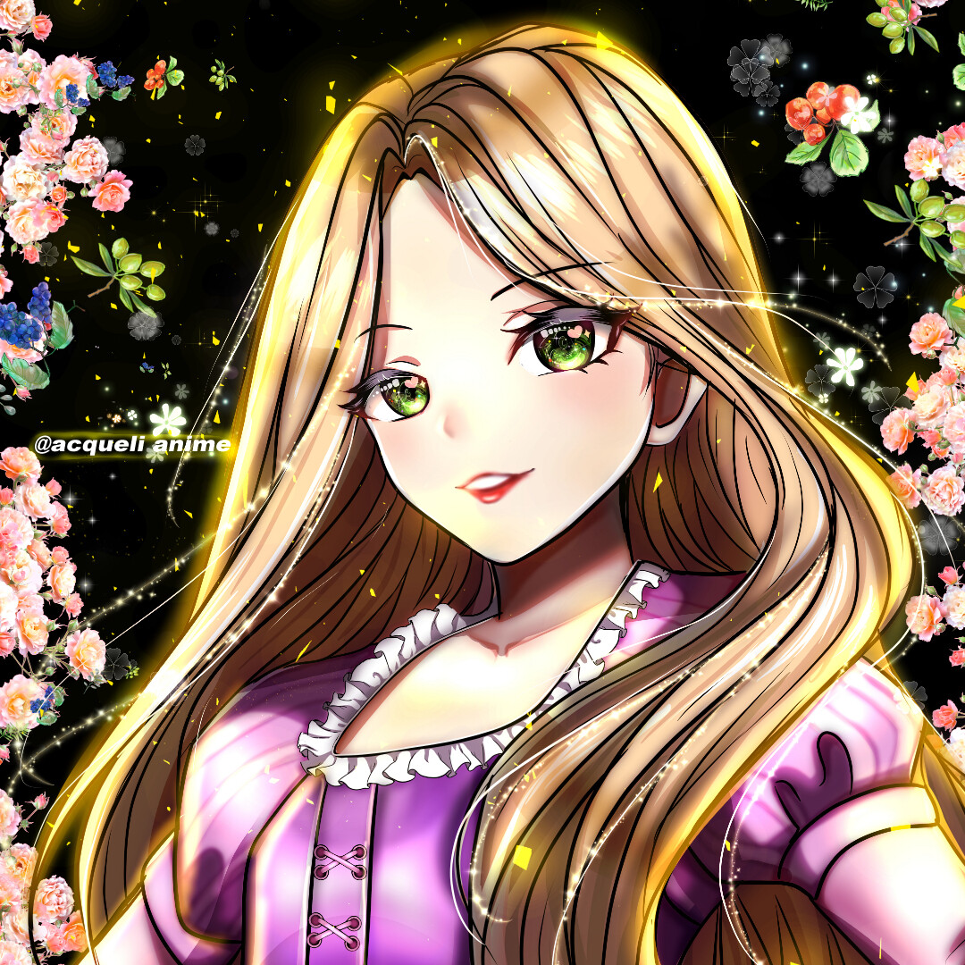 ArtStation - rapunzel fanart