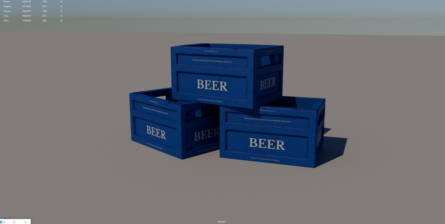 ArtStation - Beer Crate