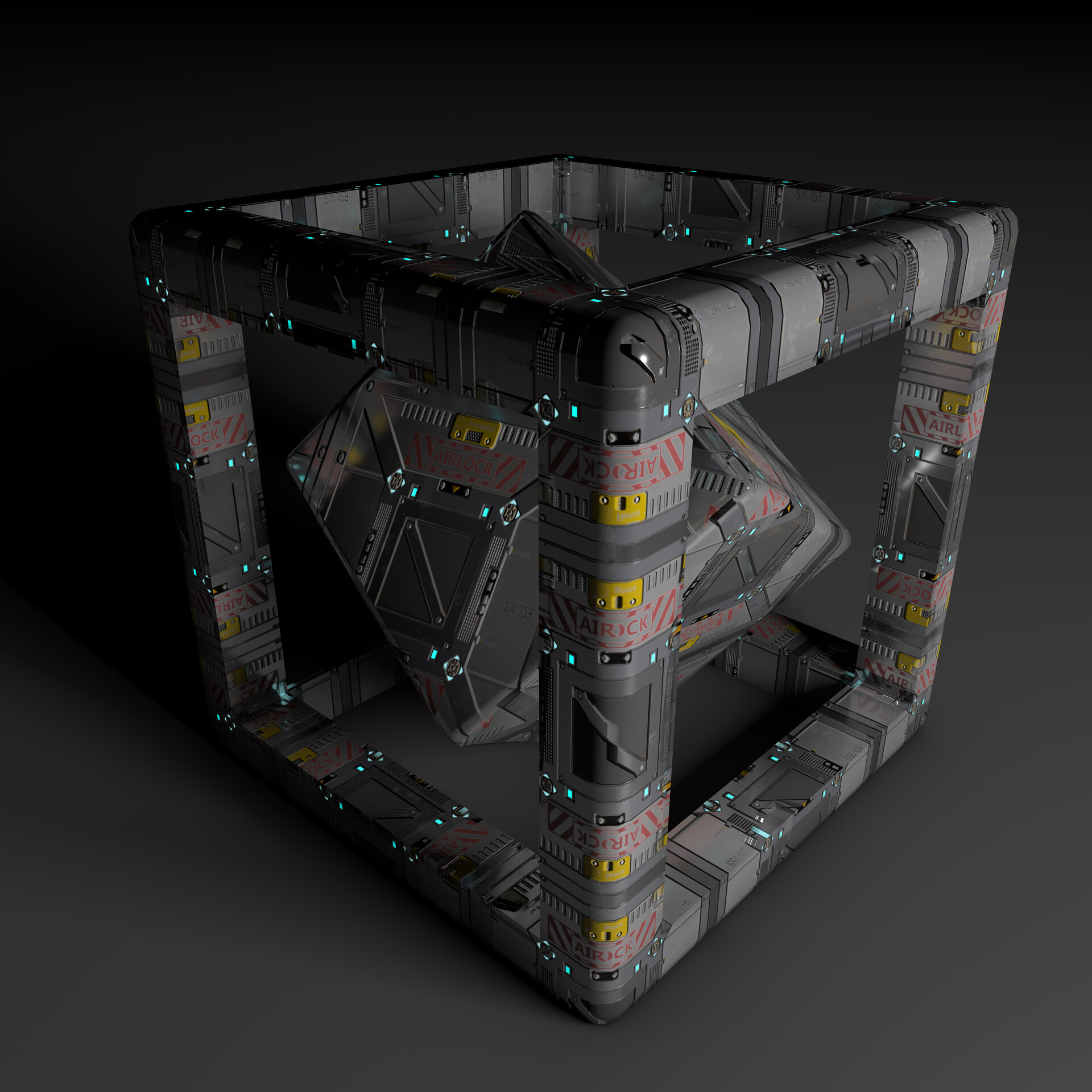 ArtStation - Cyber Cube