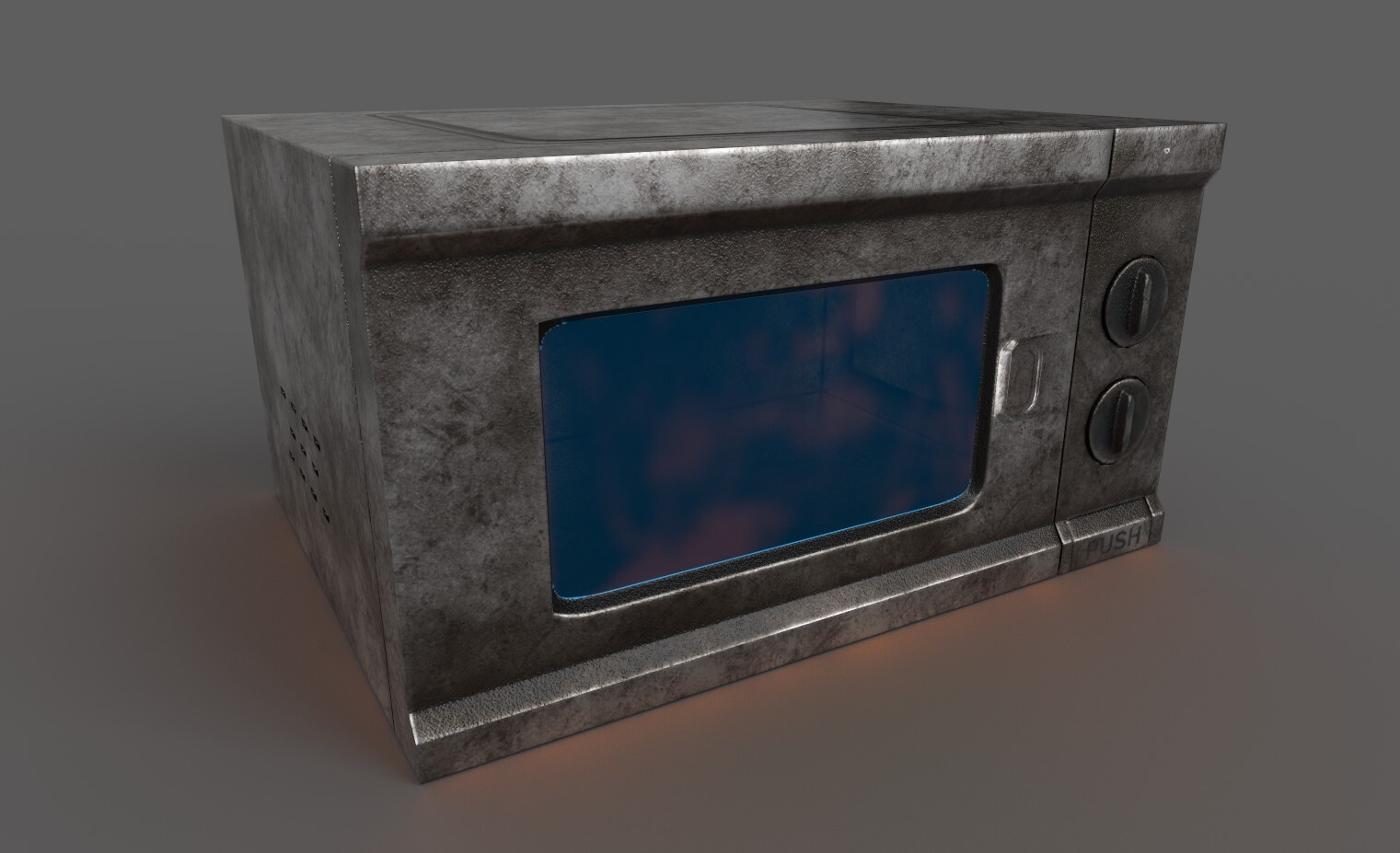ArtStation - Microwave oven in the post-apocalypse