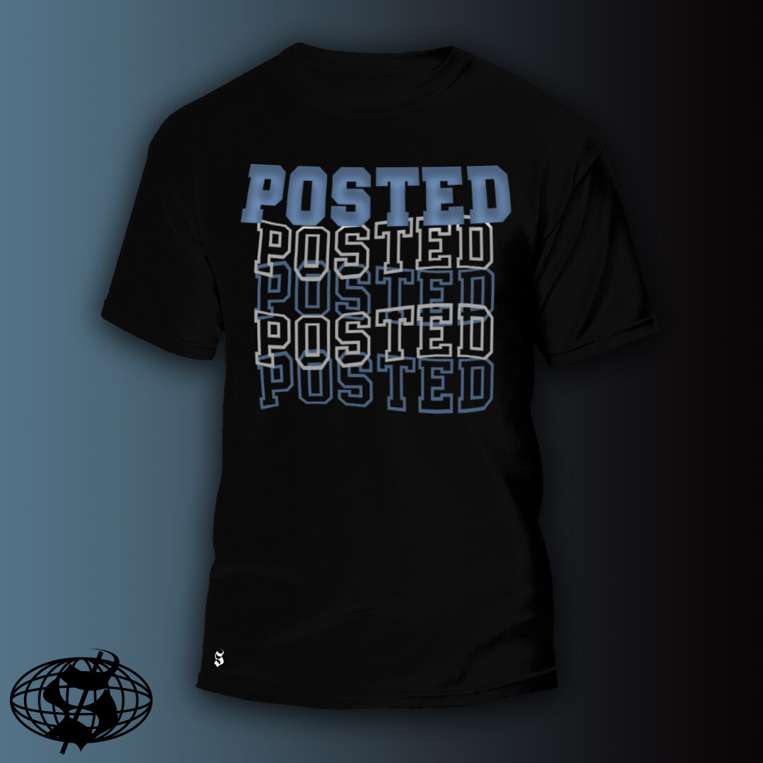 ArtStation - Clothing Mockups Graphic Tee 'POSTED Outline'