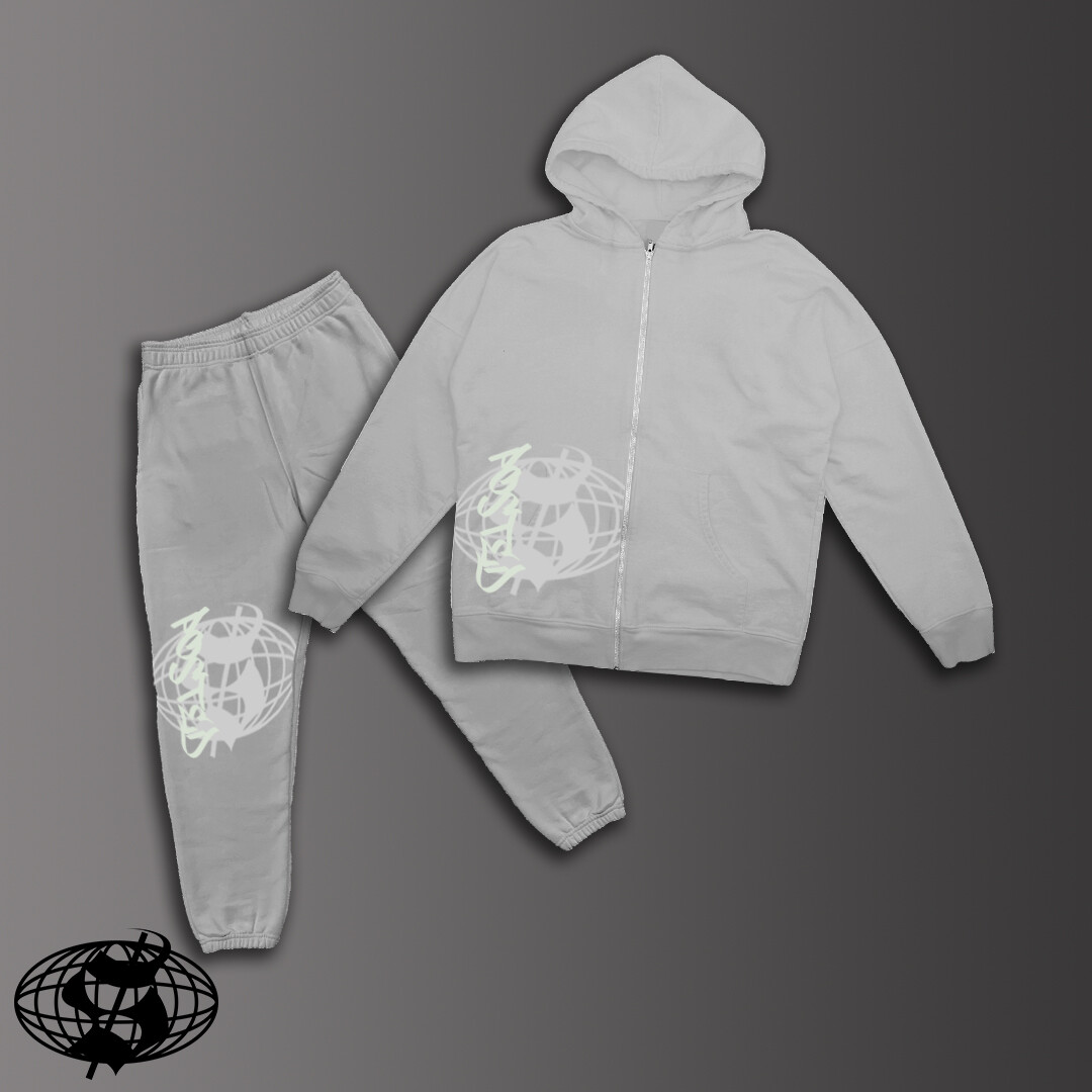 ArtStation - Clothing Mockups Hoodie/Tracksuit 'POSTED Rhinestone'