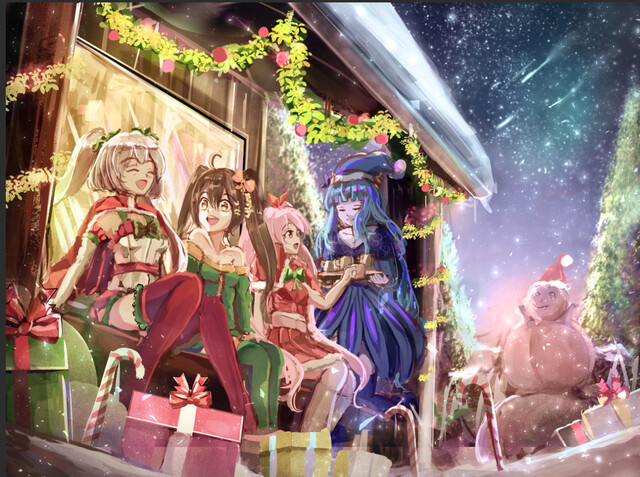 ArtStation - Christmas Banner Ad Commission 2