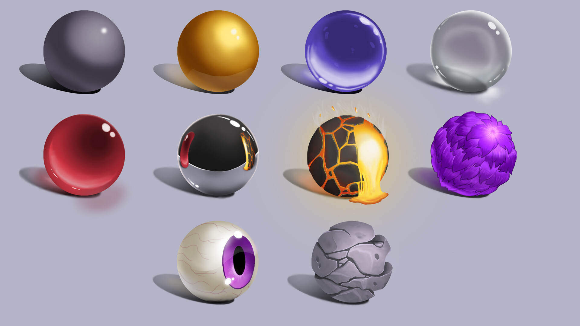 ArtStation - Material Balls
