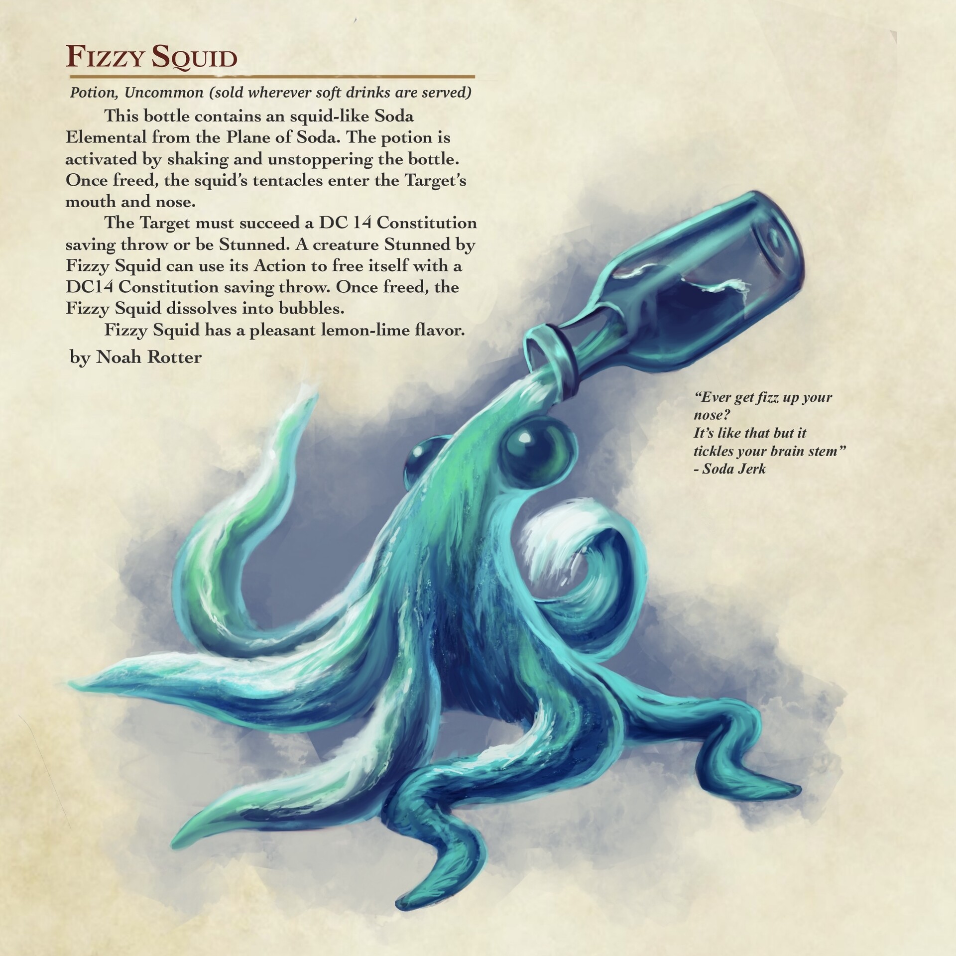 ArtStation - Fizzy Squid