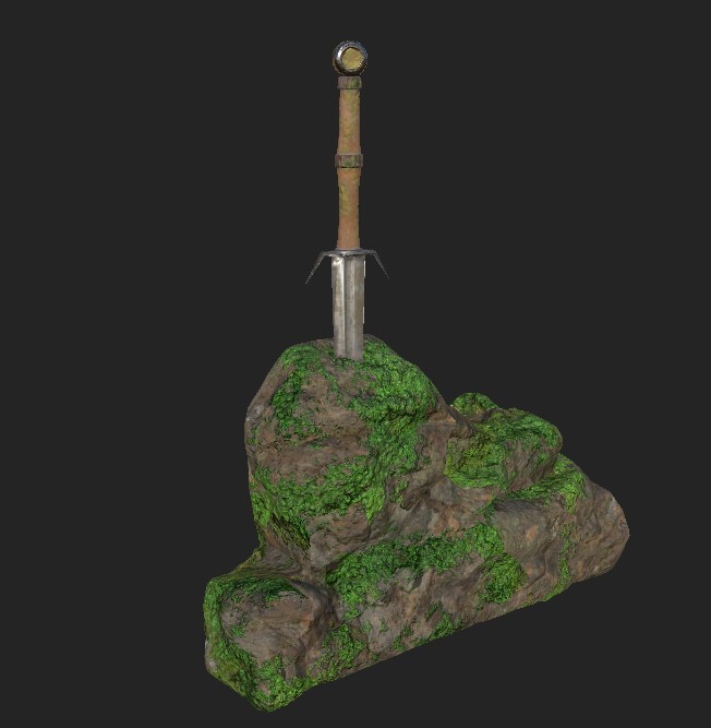 ArtStation - Sword and Stone