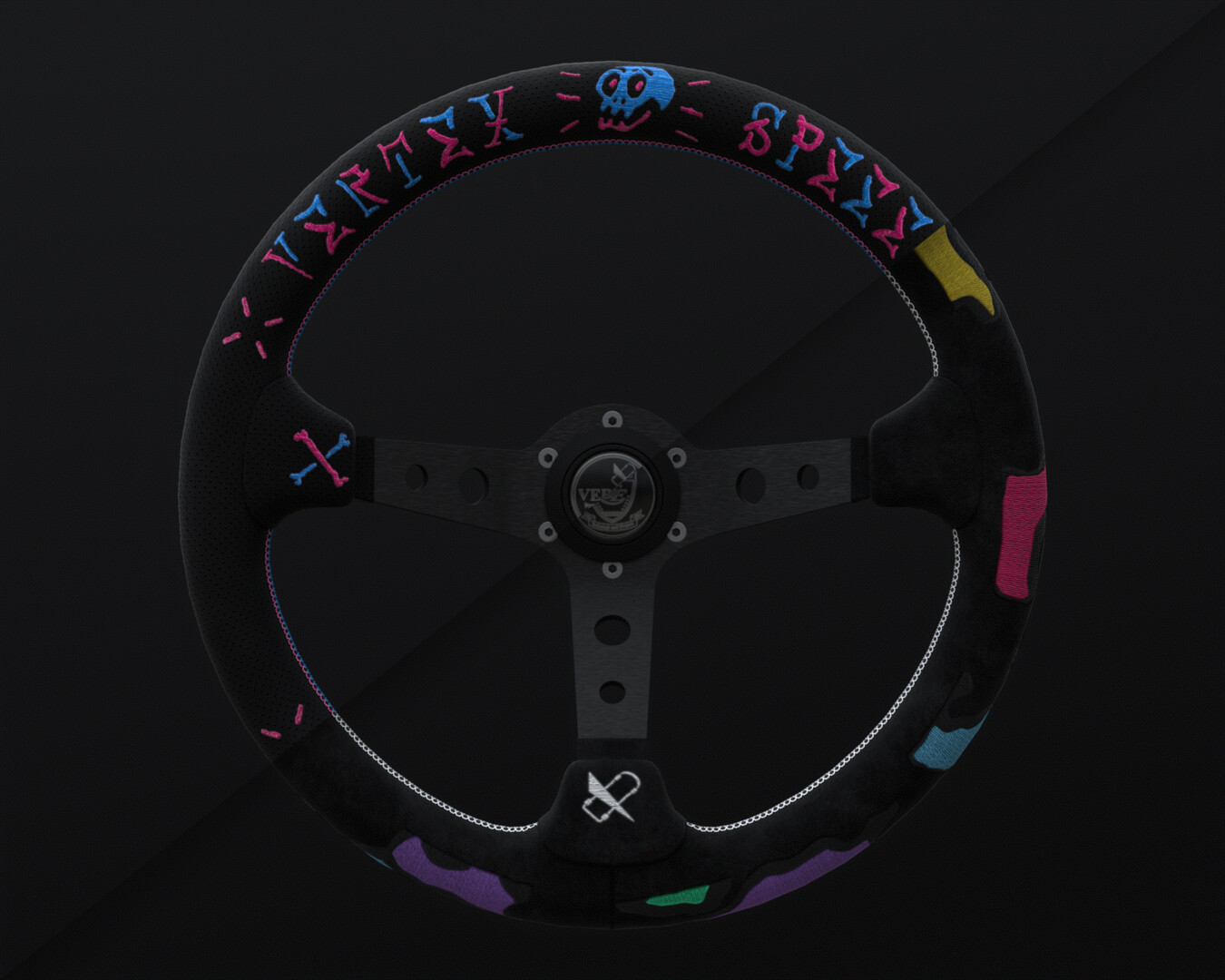 ArtStation - Vertex Steering Wheel 350mm Speed&Leopard