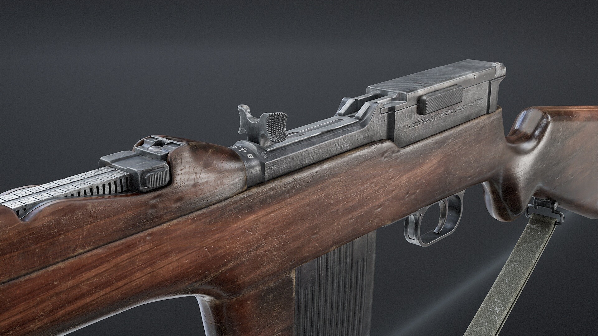 Aleksandr Bitiukov - Mauser FSK-16 (Flieger Selbstlader Karabiner 1916)