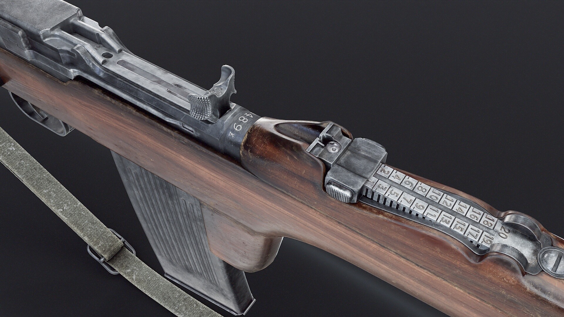 Aleksandr Bitiukov - Mauser FSK-16 (Flieger Selbstlader Karabiner 1916)