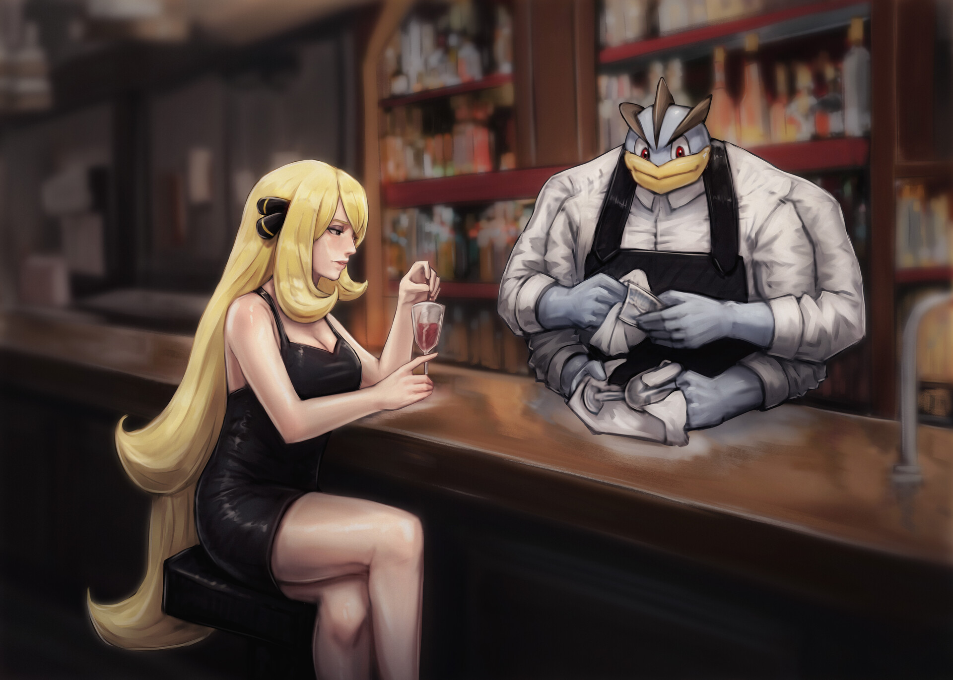 Cynthia Pokemon Fanart