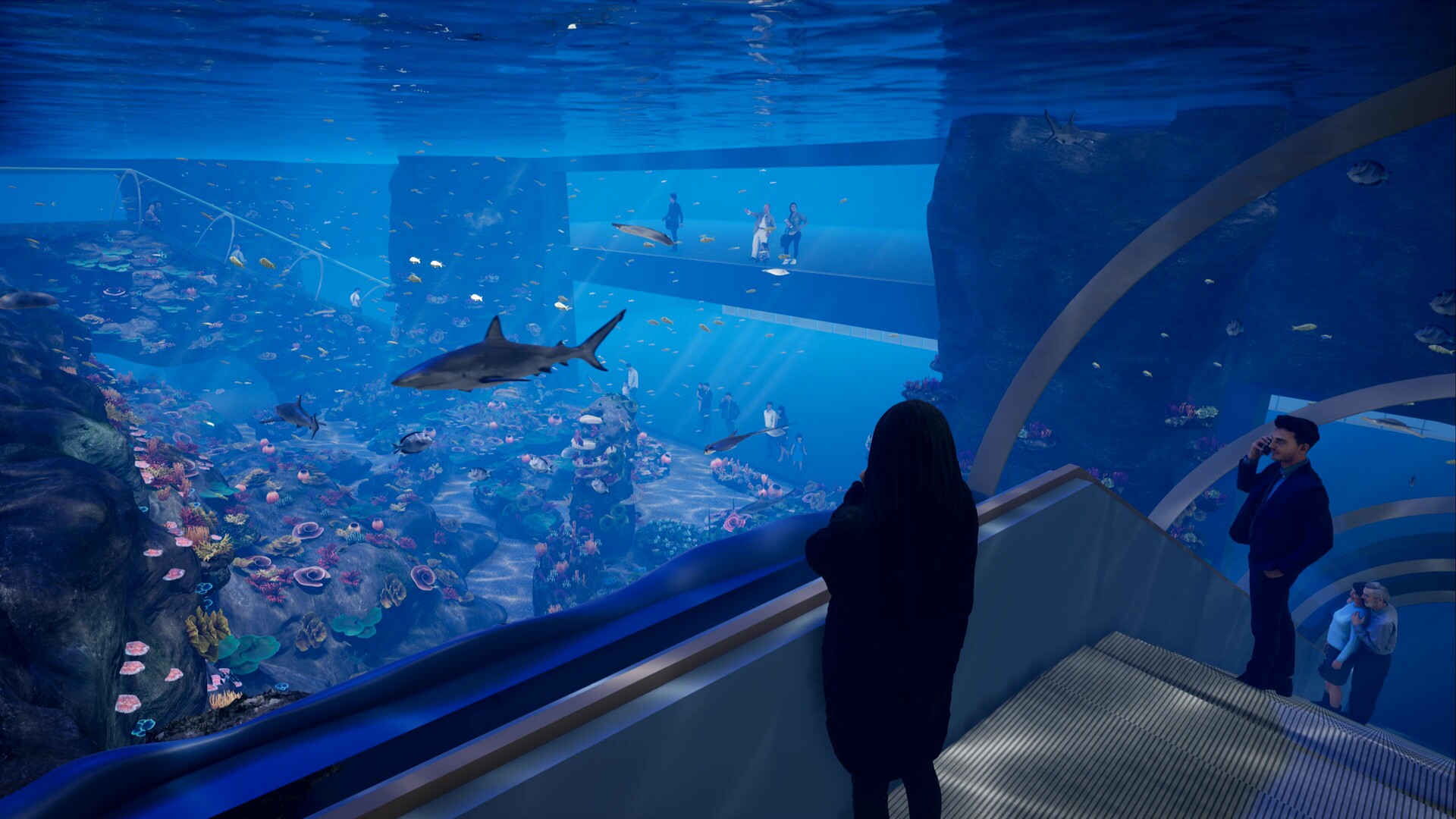 ArtStation - Aquarium Visualization Project