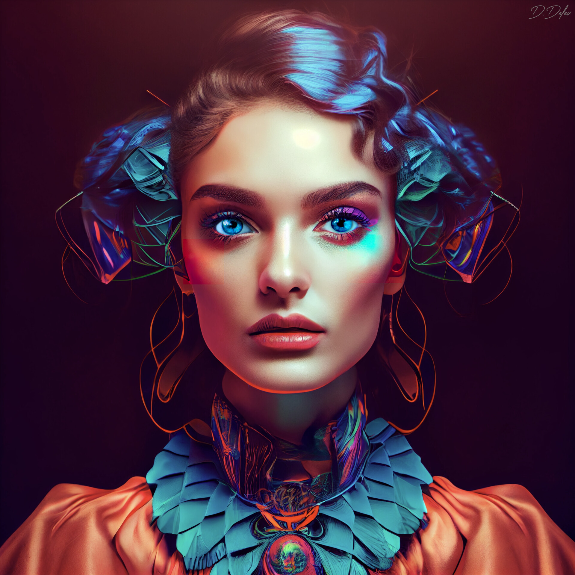 Deyan - Characters, generative/digital art