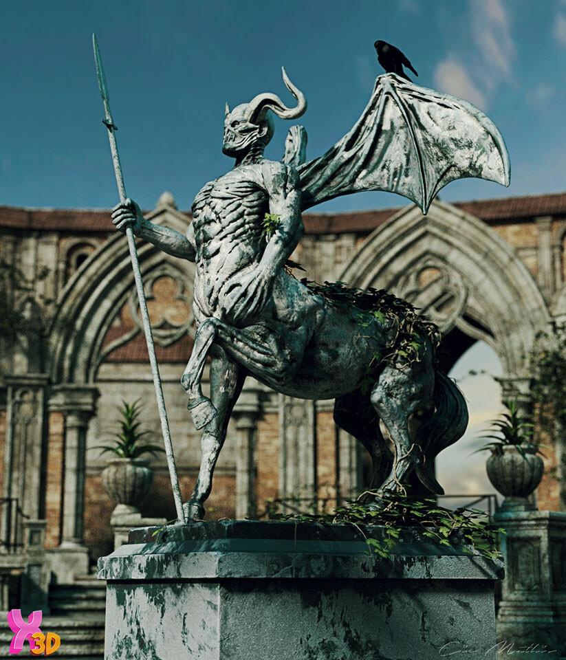 Xtreme3D Studio - Centaur Statue by White Fang