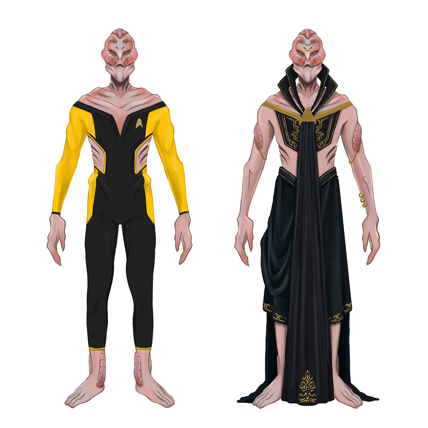 ArtStation - Star Trek Character Designs