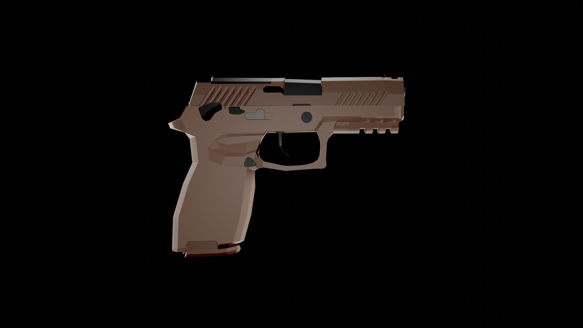 ArtStation - Low Poly Sig P320