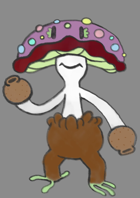 ArtStation - My Shiinotic evolution