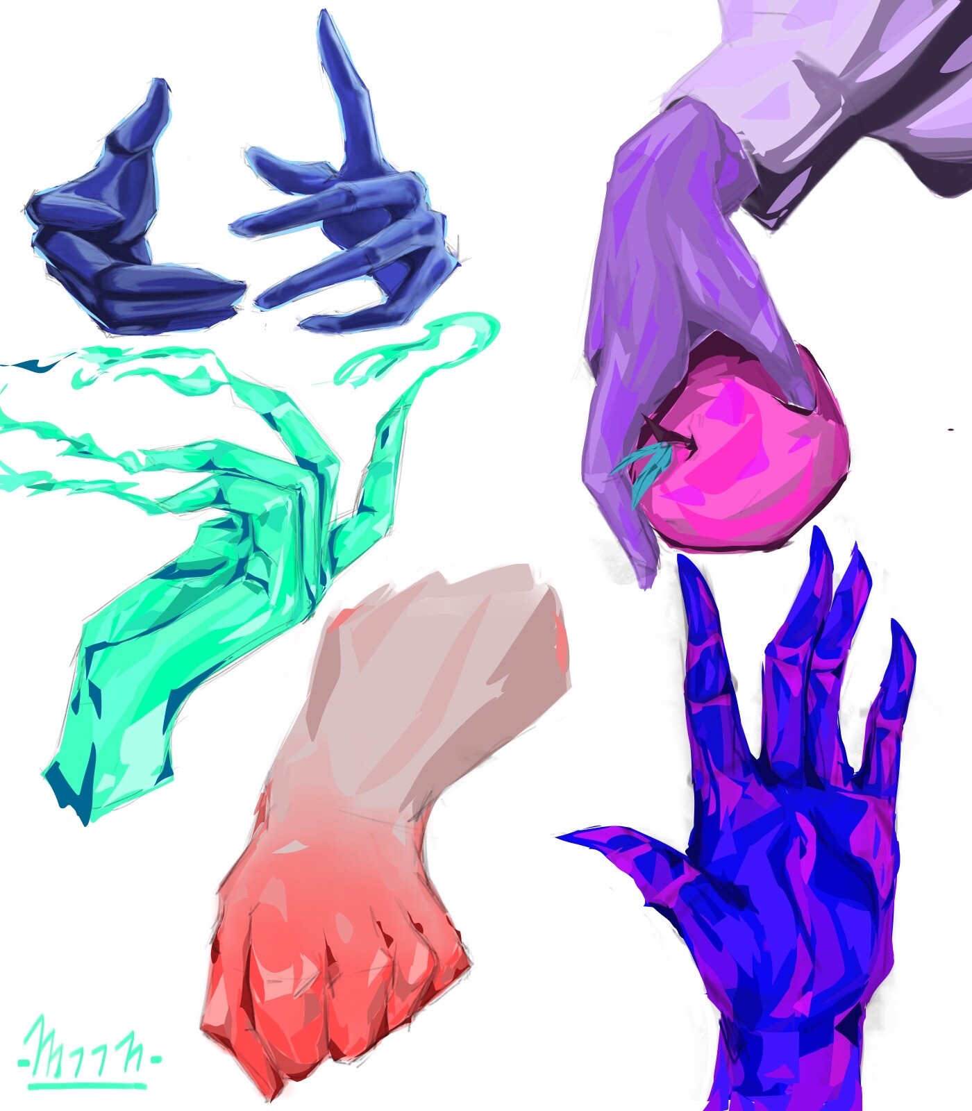 how to draw steven universe hands