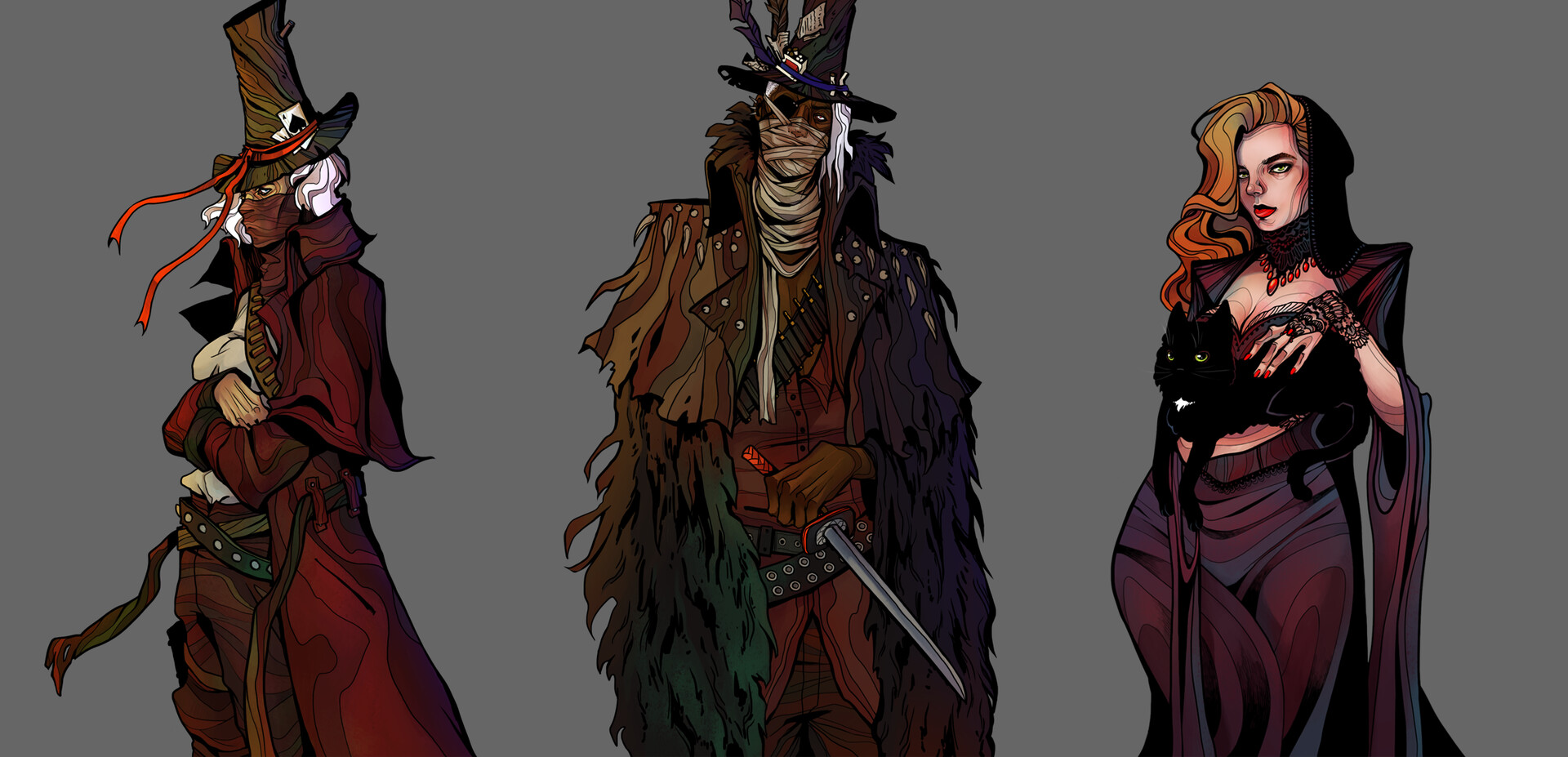 Alex Siwek - Artwork of Alder's Blood Video Game