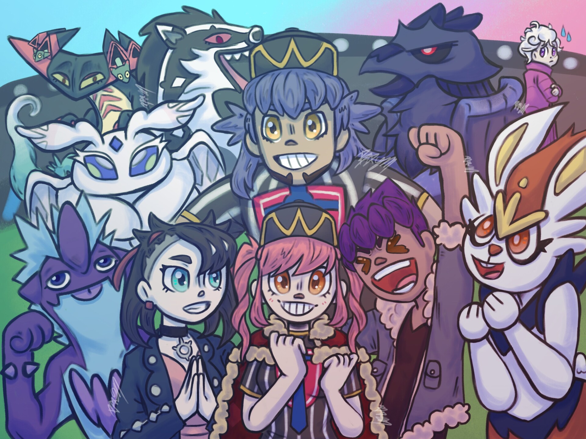 ArtStation - Galar Champion