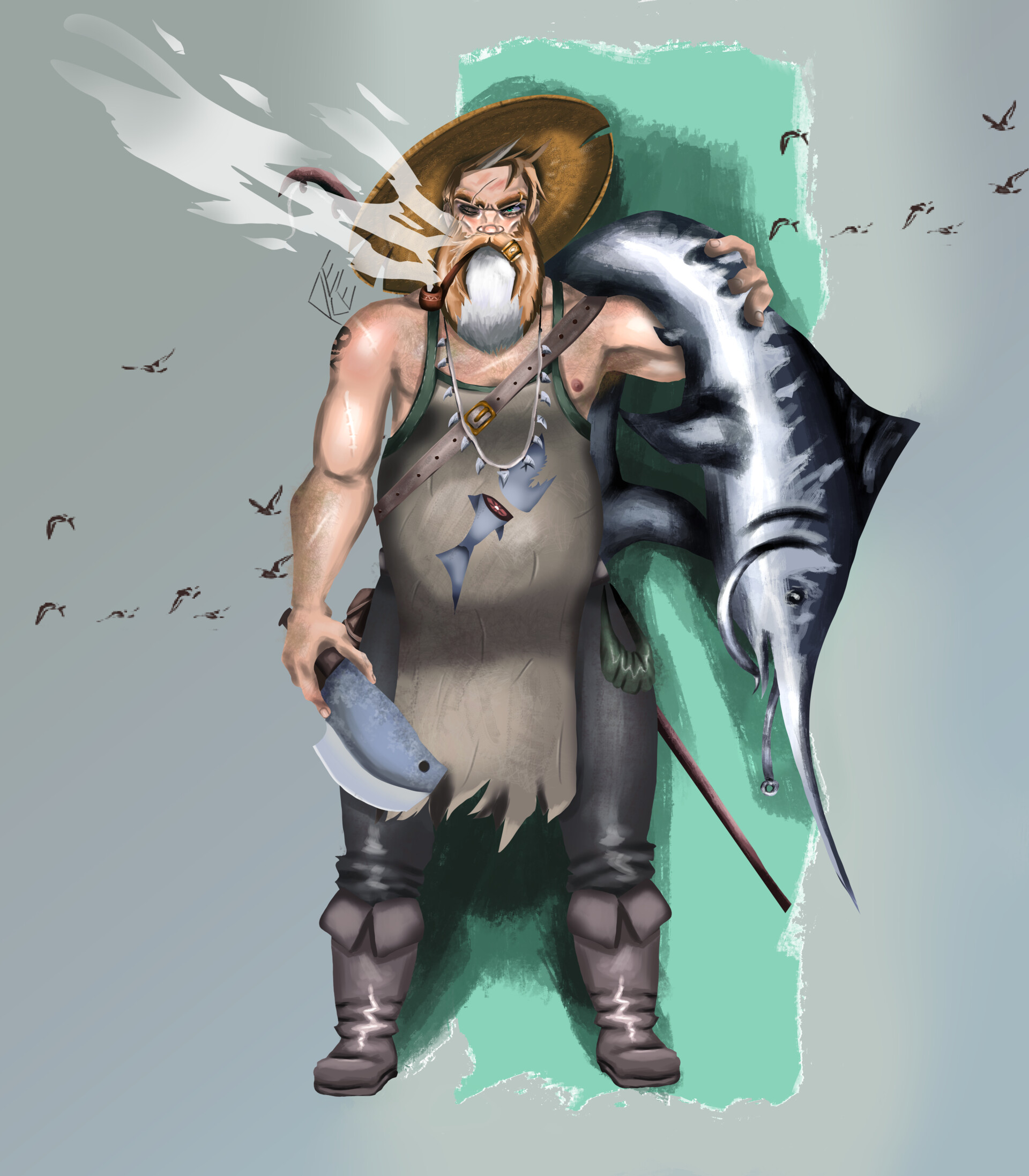 ArtStation - Pirate RPG Cook