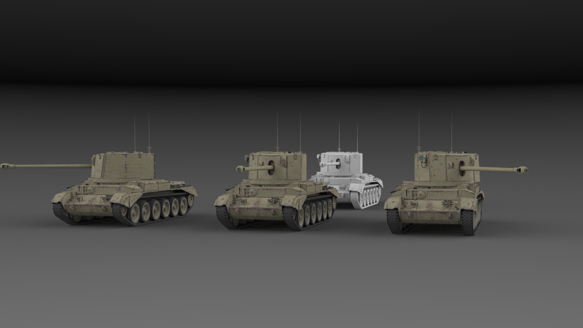 ArtStation - Cruiser Mk 8 Challenger