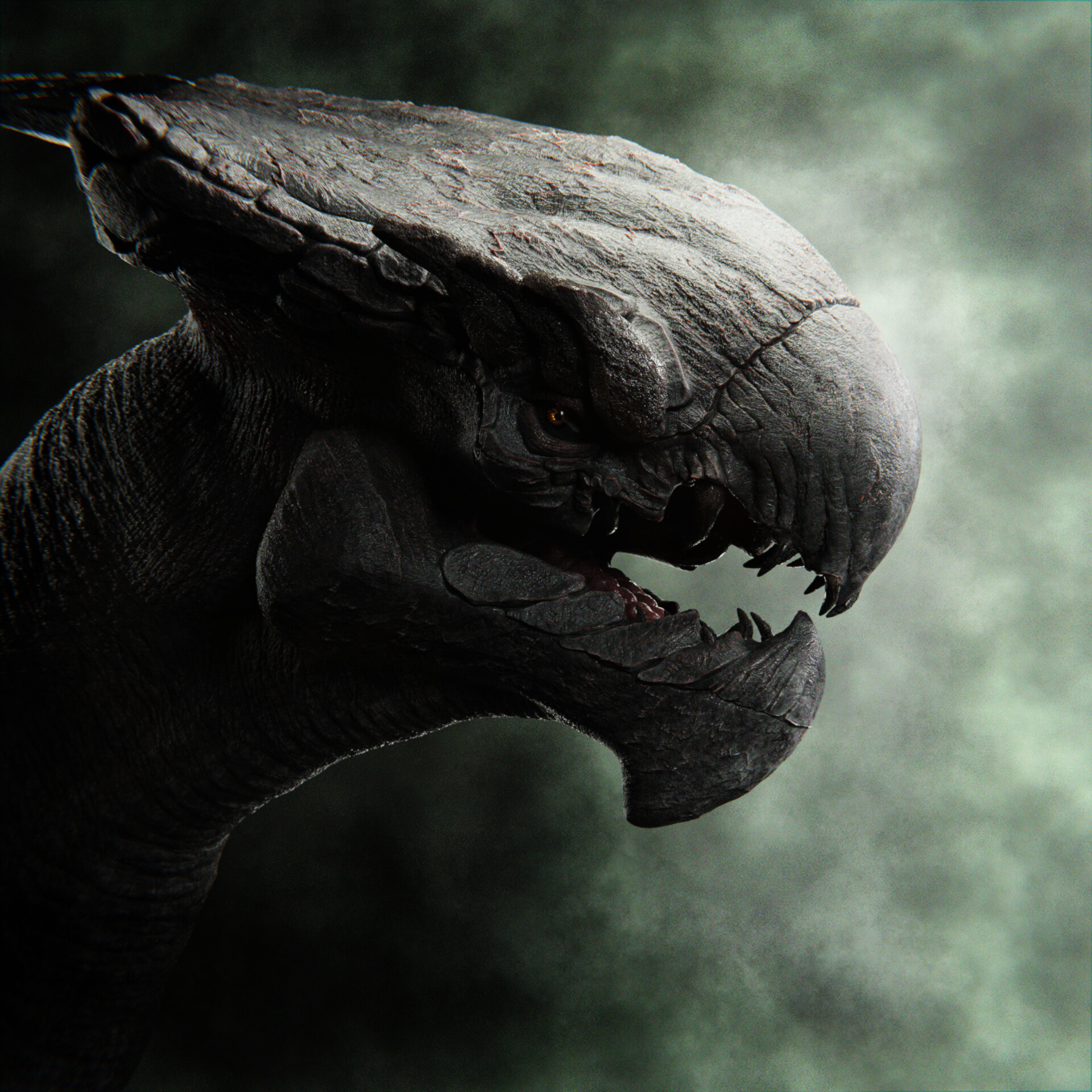 ArtStation - Grey Dragon