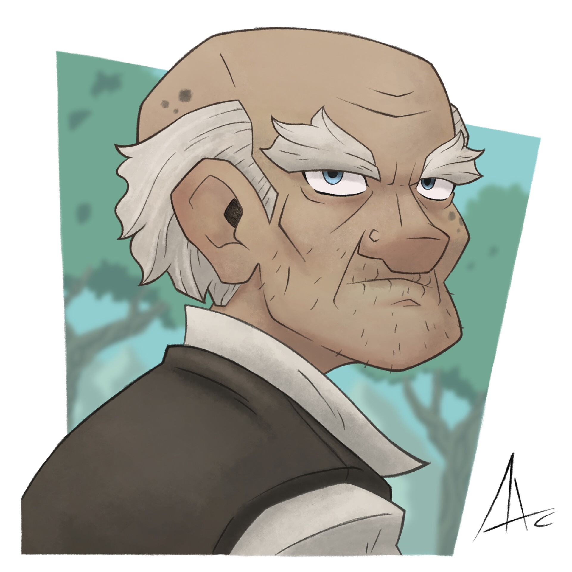 ArtStation - Old man ArtStation - Old man