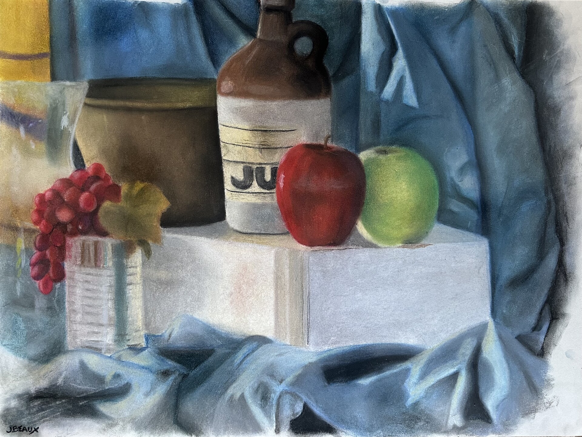 ArtStation - My First Still Life with Pastel