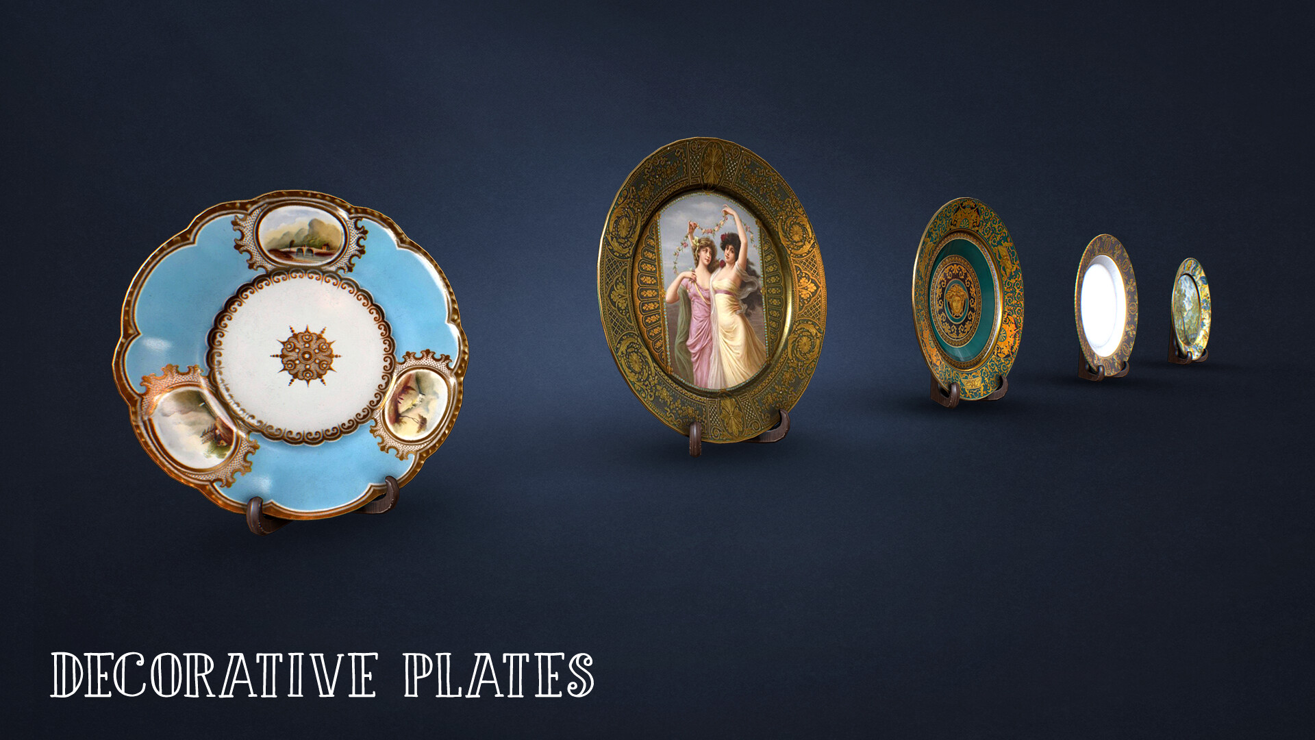 ArtStation - Victorian Shelf Assets