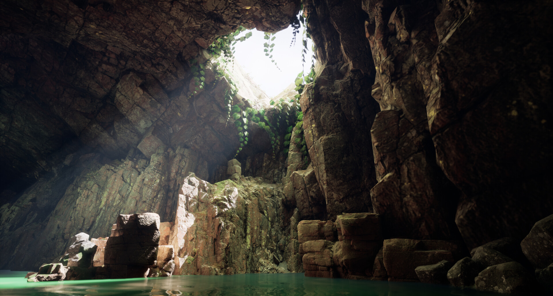 Tin Nguyen - Cave Water - Unreal Engine 5