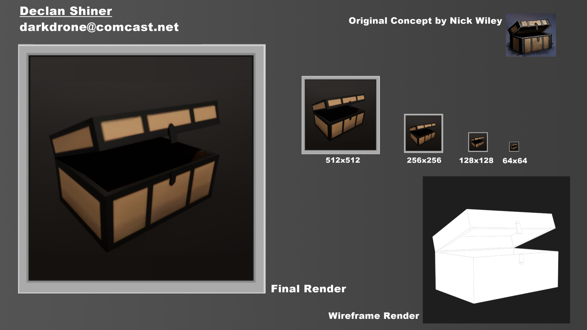 Declan Shiner - Simple Icon Models