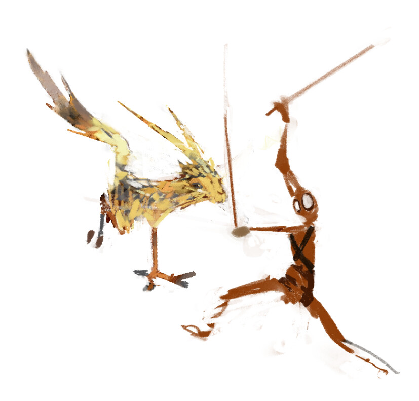 ArtStation - Deadpool Chicken