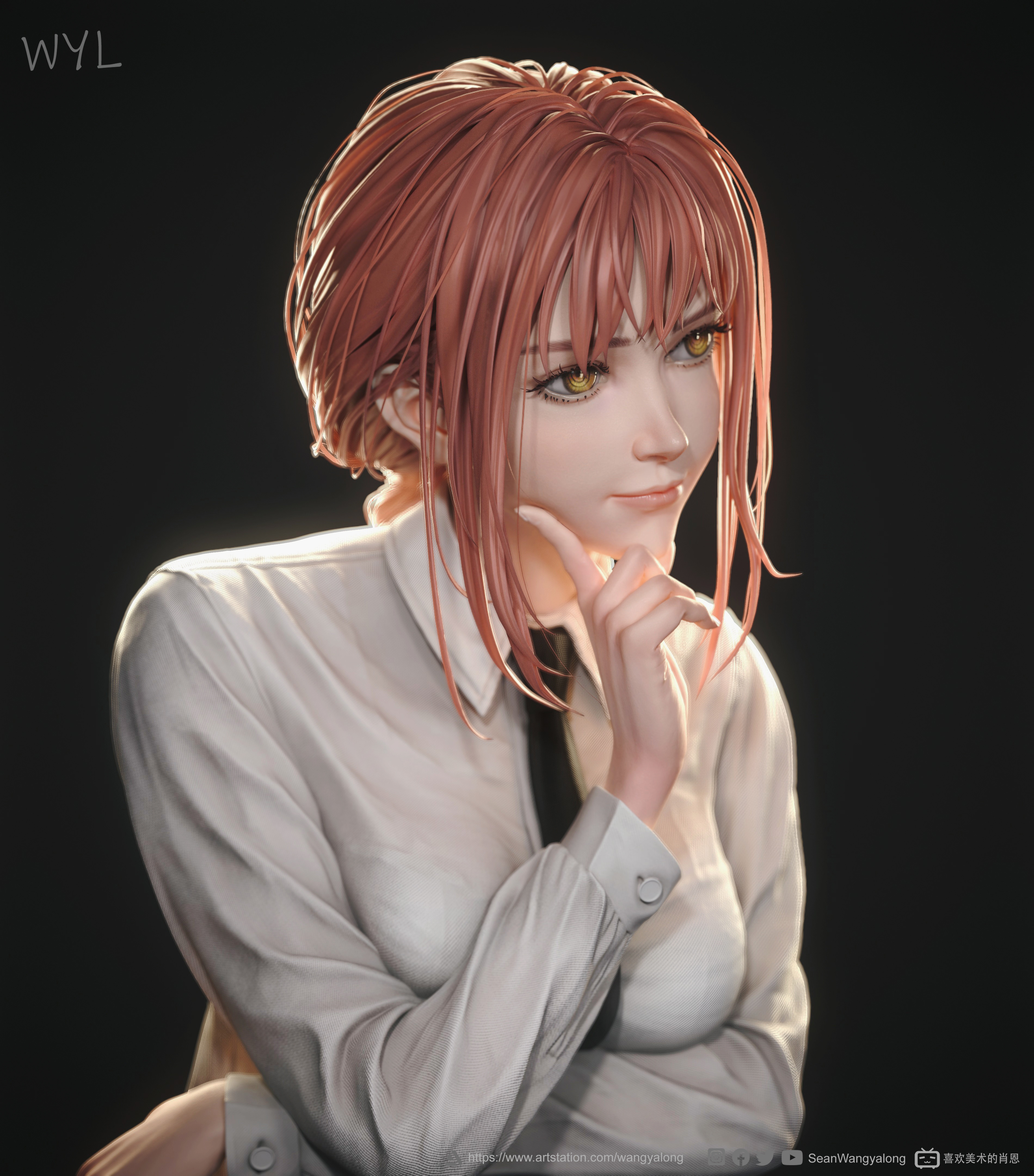 sean-wangyalong-makima05.jpg (3800×4320)-花瓣网