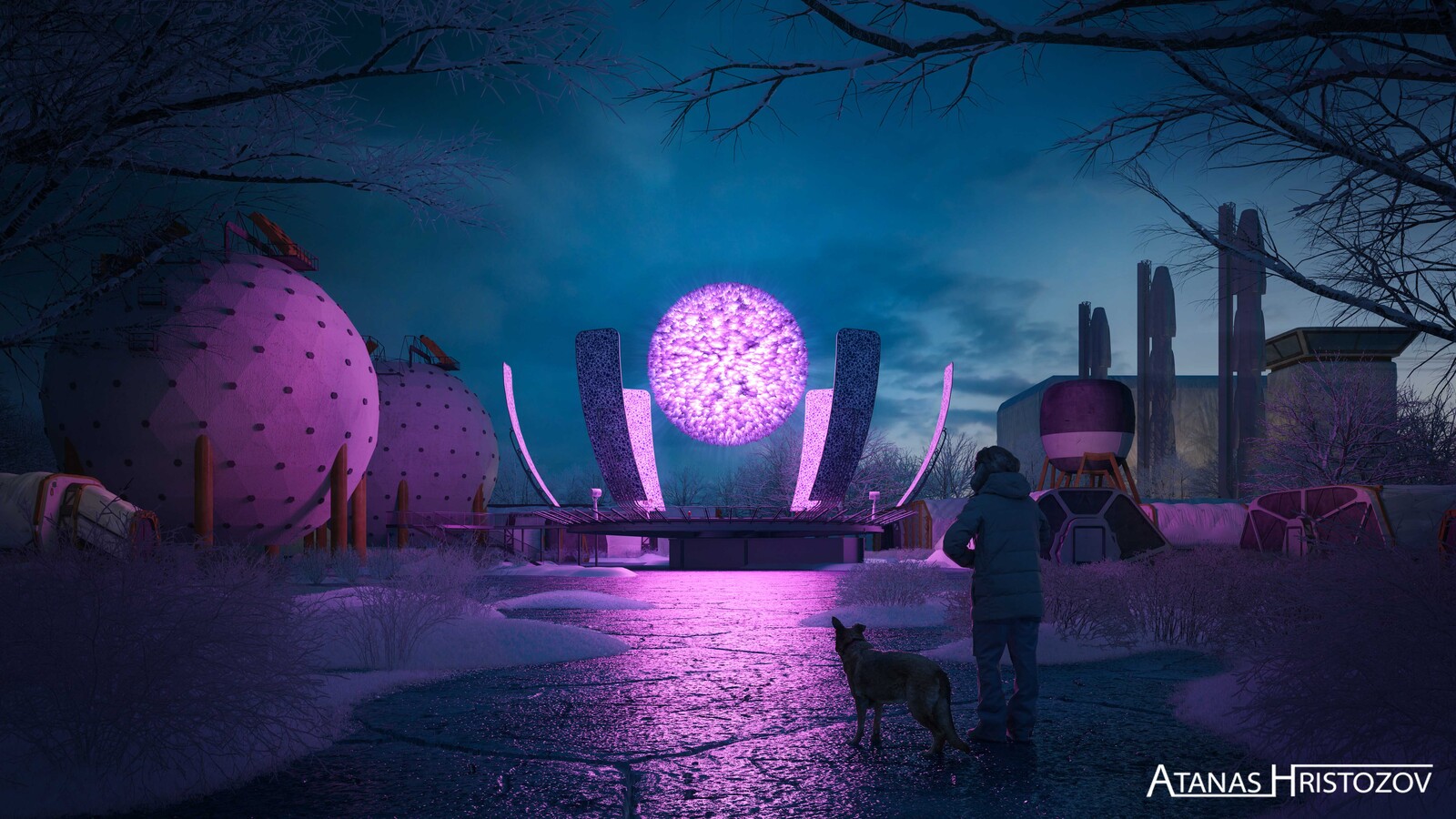 Atanas Hristozov - Arctic Base