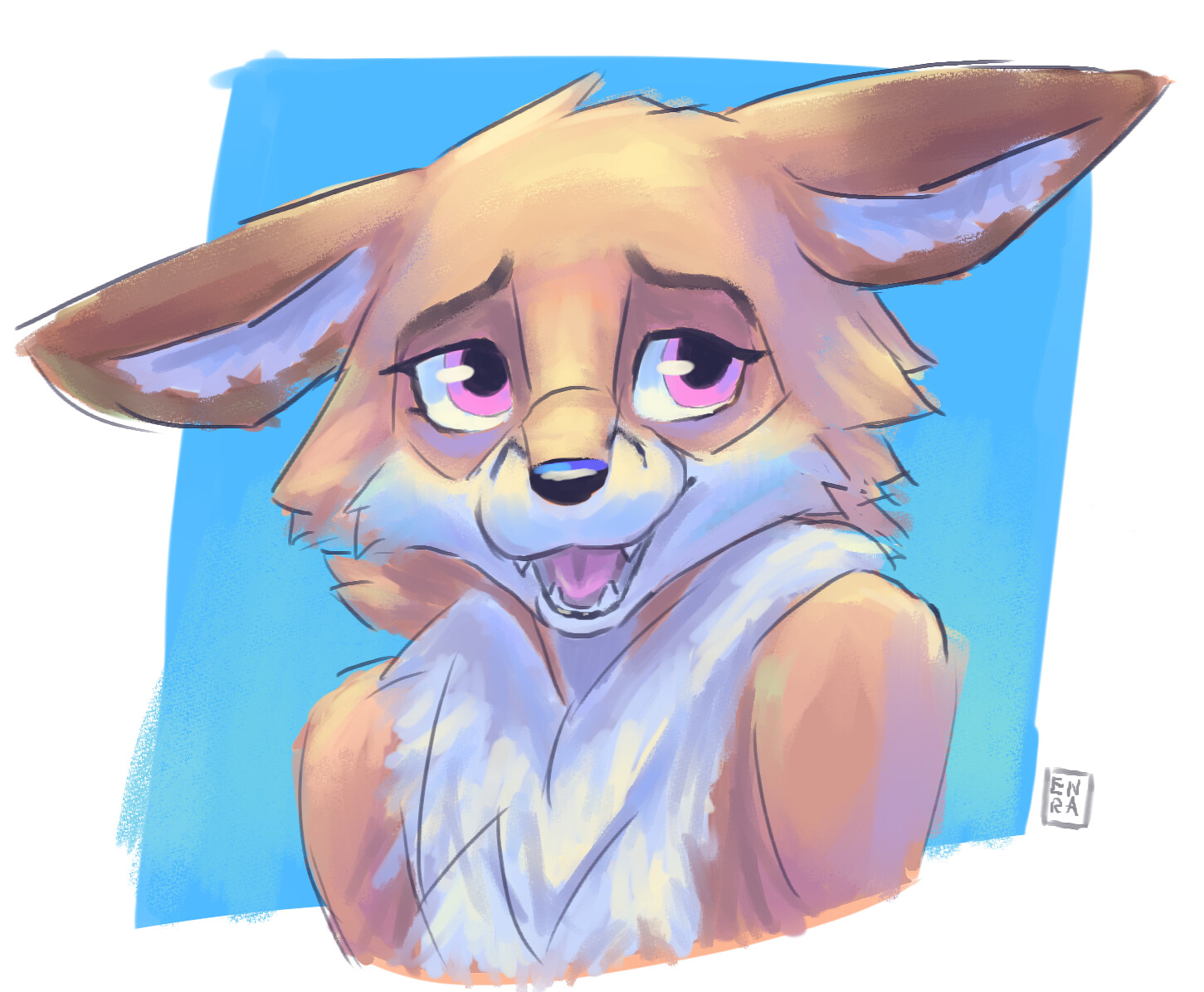 ArtStation - happy fox