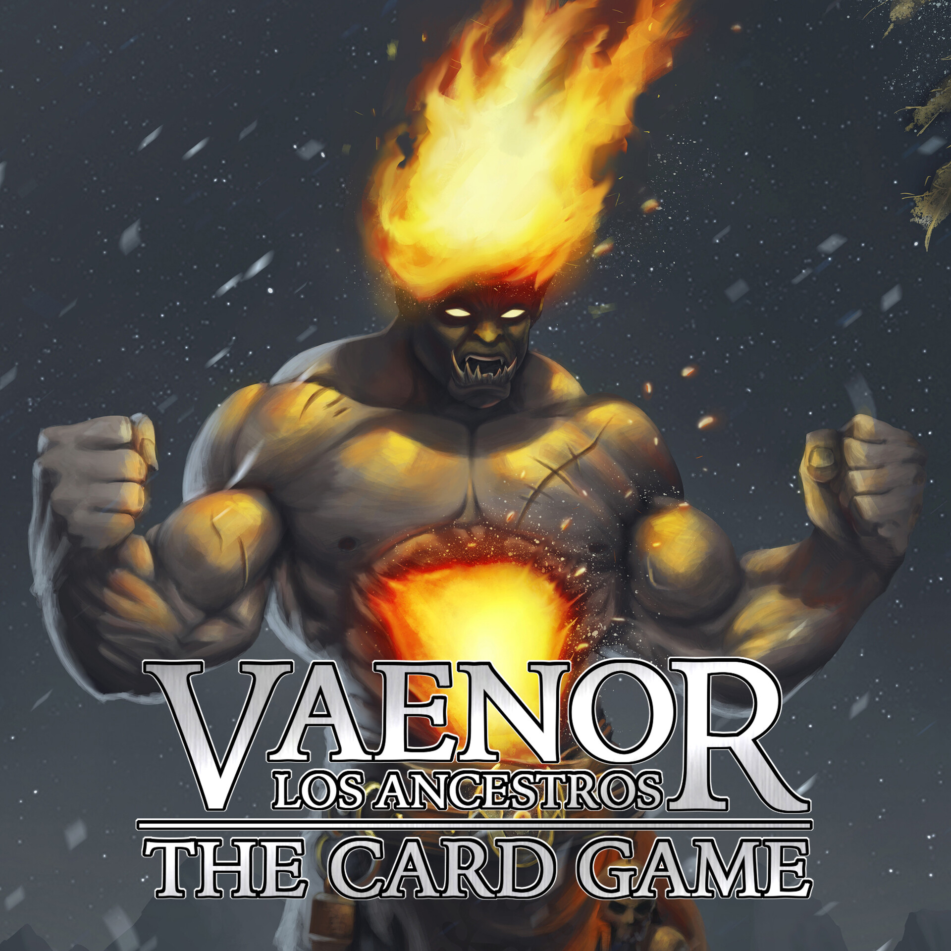 ArtStation - Fire giant Illustration