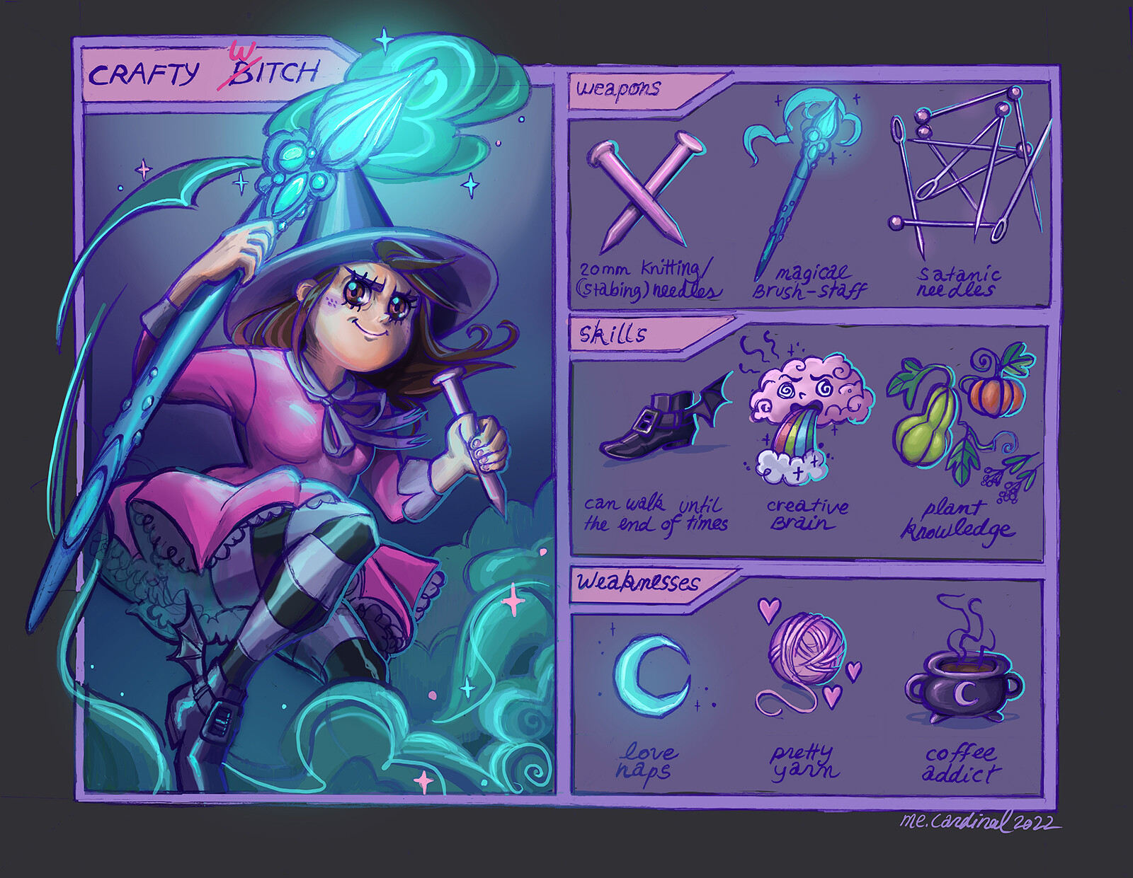 ArtStation - Crafty witch