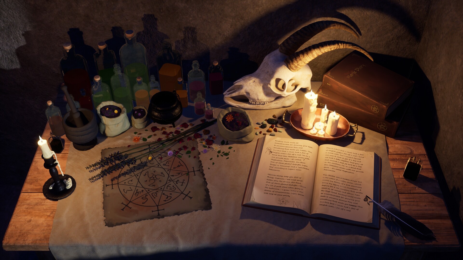 ArtStation - Witch Table