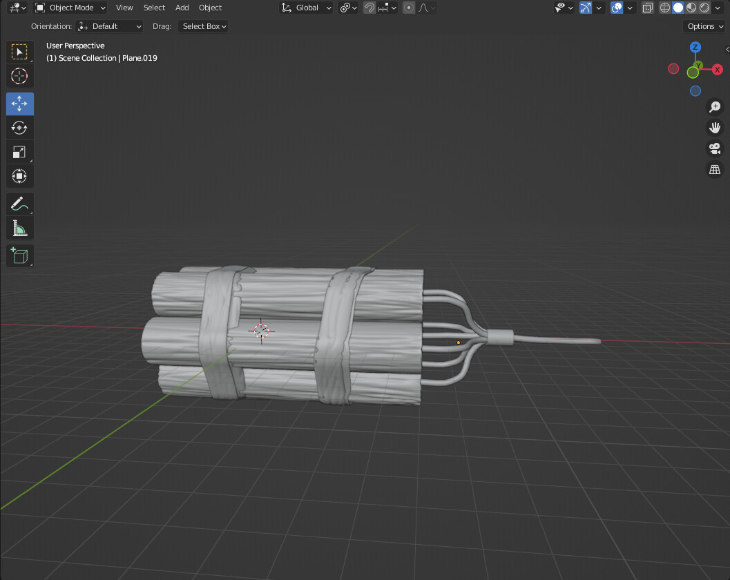 Joshua Folan - dynamite prop