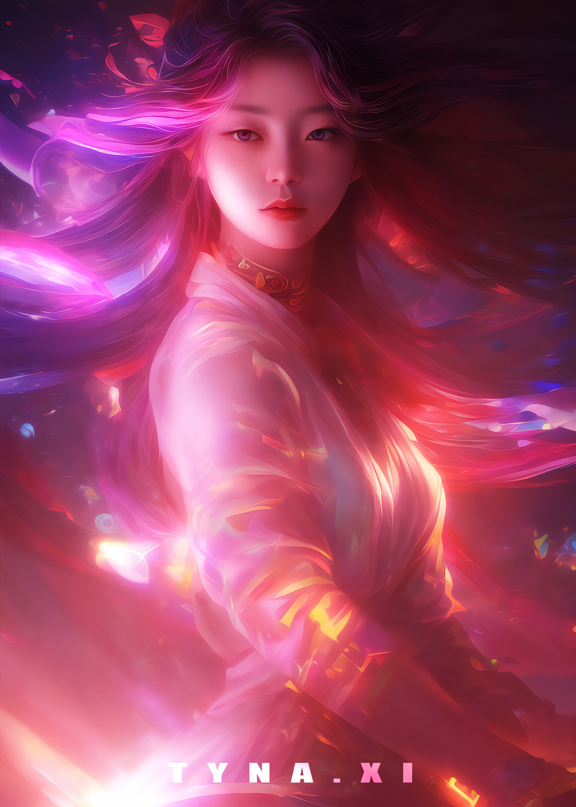 ArtStation - NEON LADY