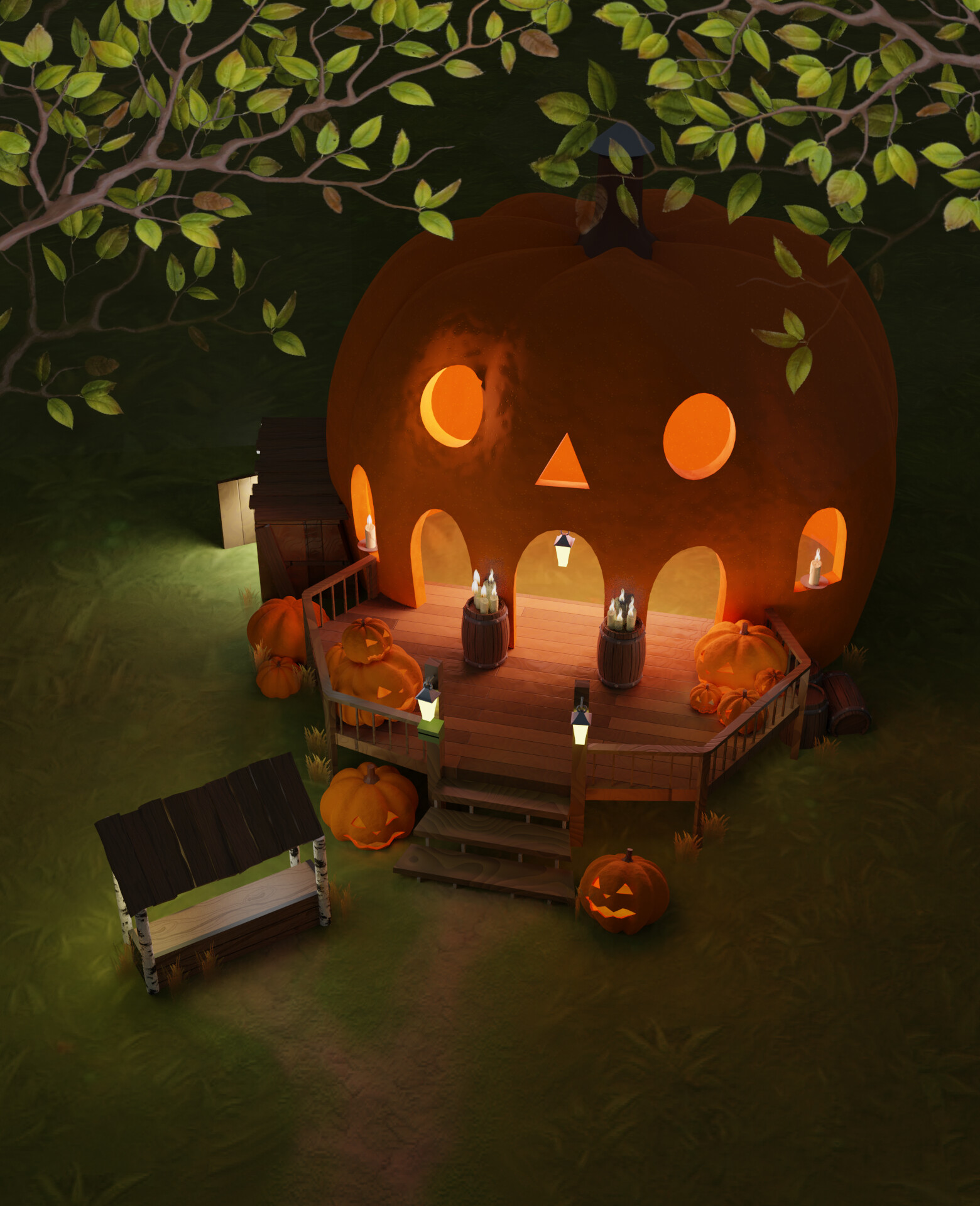 ArtStation - Pumpkin_cafe