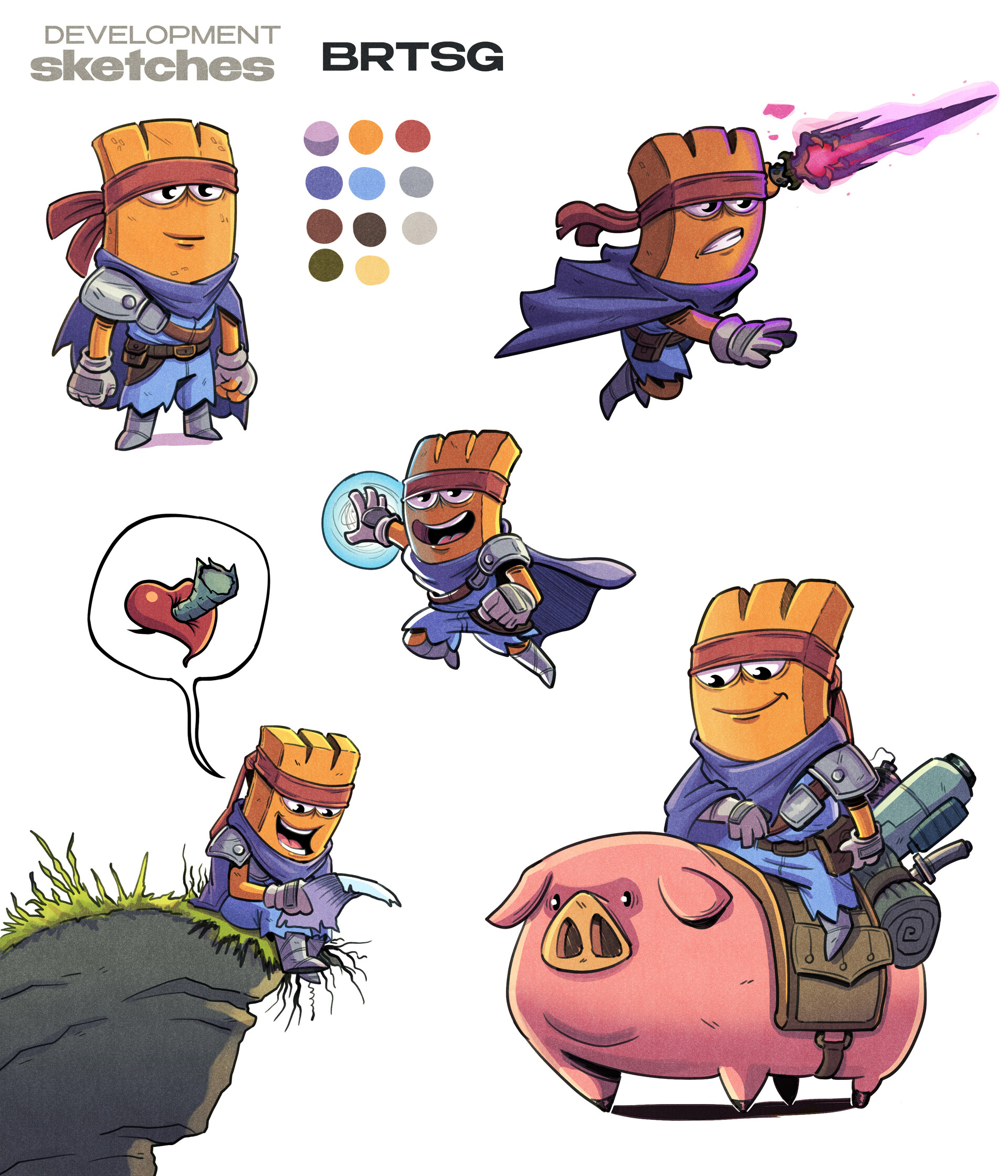 ArtStation - BRTSG - CHARACTER DESIGN