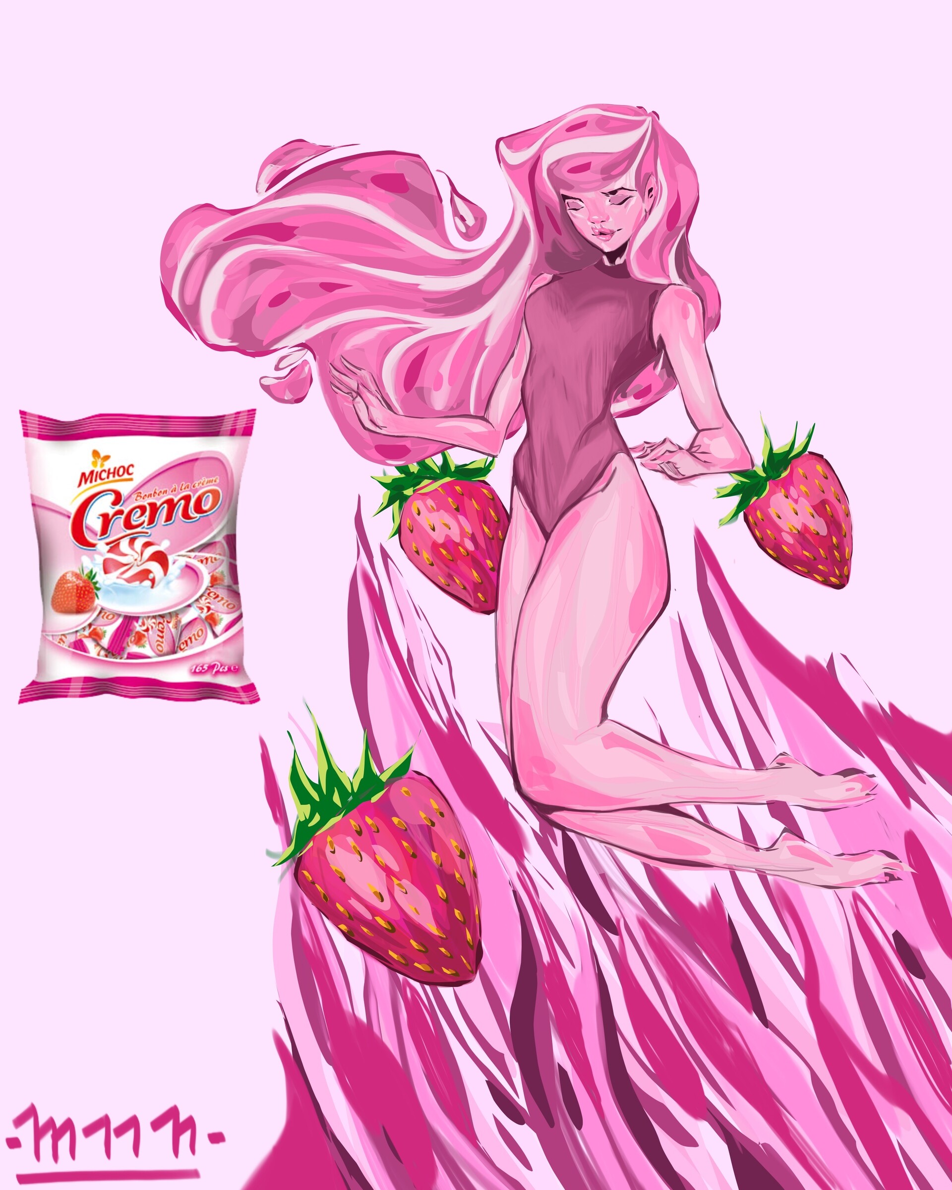 ArtStation - Candy girl