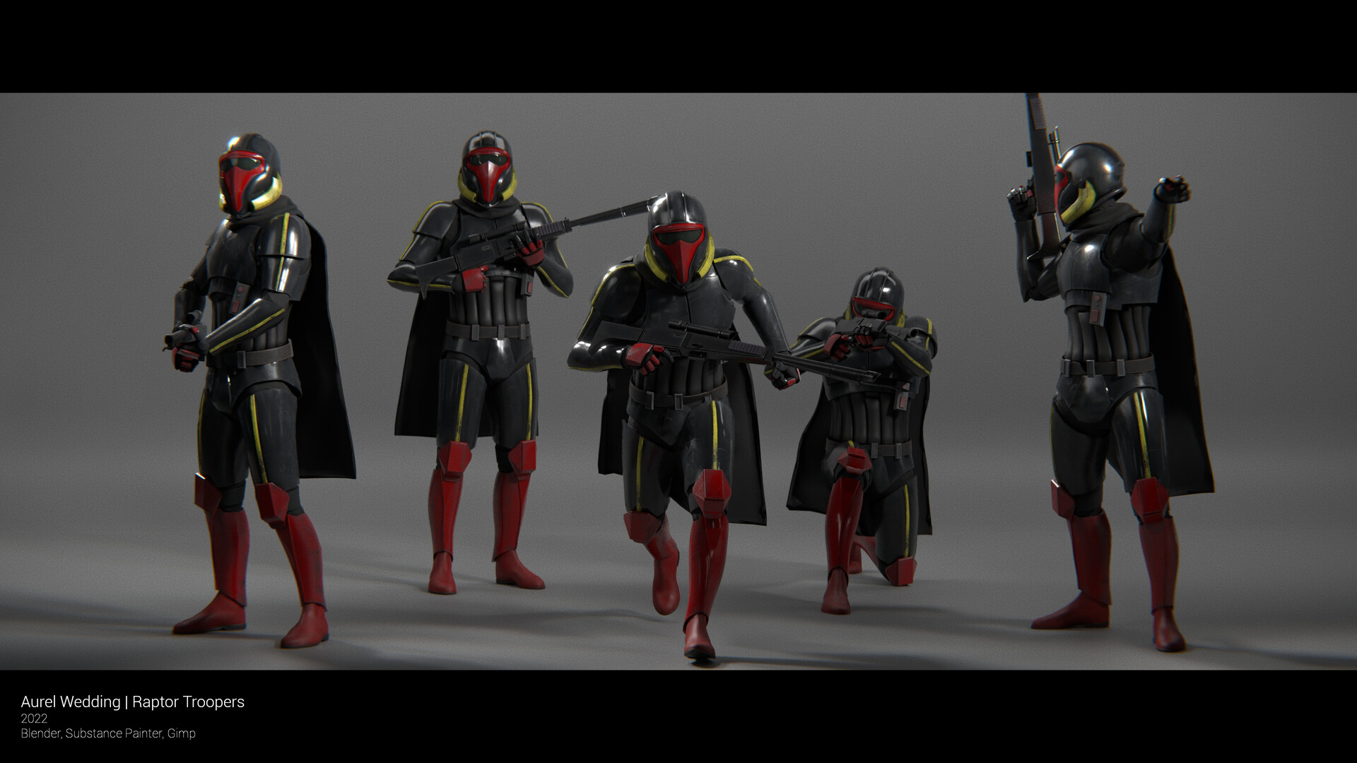 ArtStation - Raptor Troopers